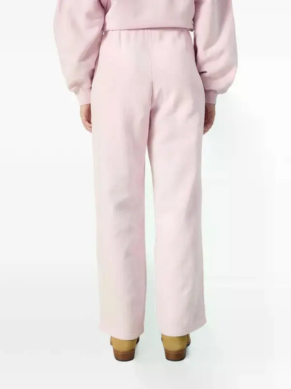 American Vintage Plizzy Logo-patch Track Pants