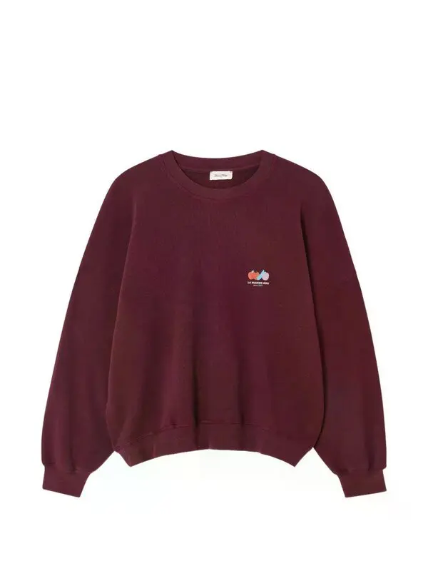 American Vintage Atubay Fleece Sweatshirt - Red