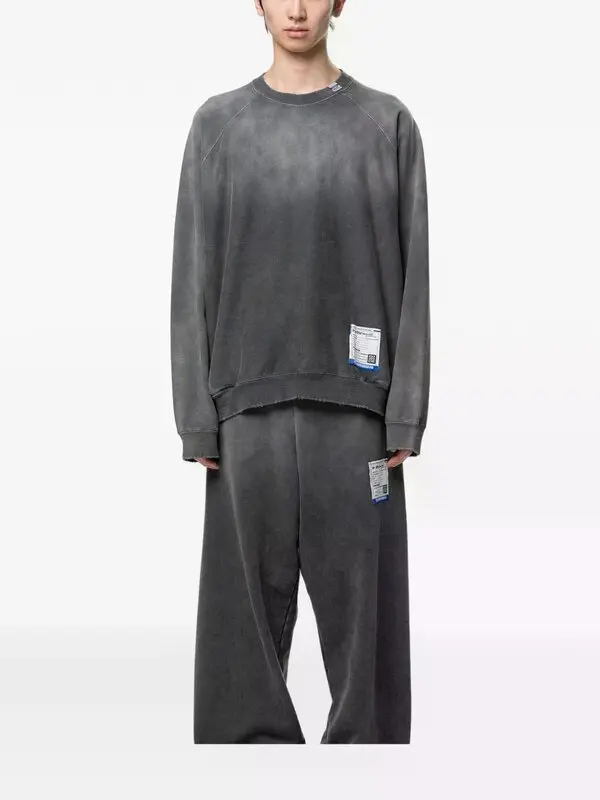 Mihara Yasuhiro Sun-faded Like Distressed Sweatshirt