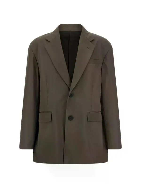 STEIN Oversized Single-breasted Blazer - Neutrals