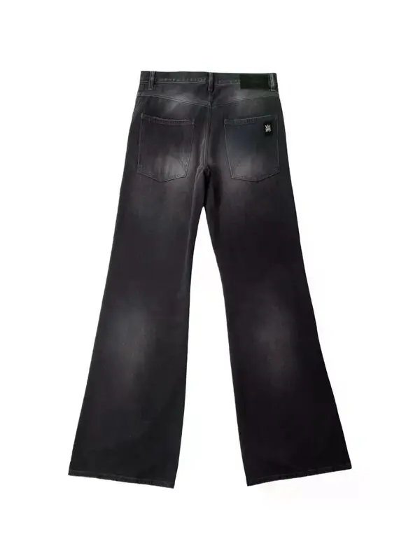 Amiri Faded Belt-loop Jeans - Black