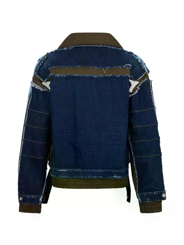 Dsquared2 Aviator Hybrid Zip-up Cotton Track Jacket