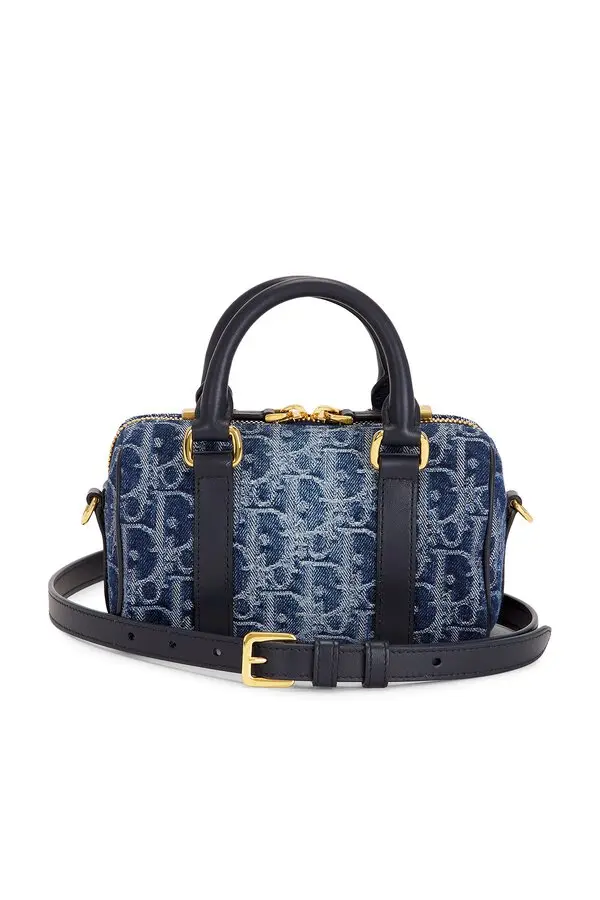 Dior Monogram Denim Dwayn Mini Bag