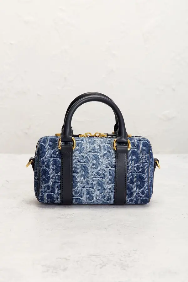 Dior Monogram Denim Dwayn Mini Bag