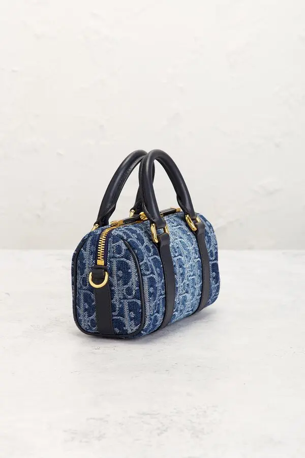 Dior Monogram Denim Dwayn Mini Bag