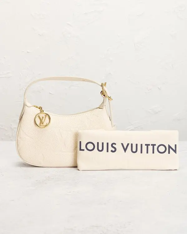 FWRD RENEW Louis Vuitton Empreinte Giant Monogram Mini Moon Shoulder Bag