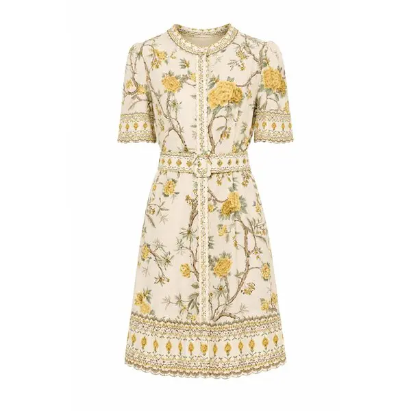 RAISHMA Everly Dress - Yellow
