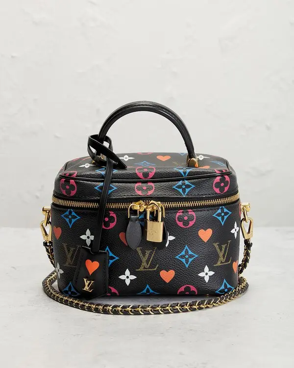 FWRD RENEW Louis Vuitton Limited Edition Game On Monogram Vanity Pm Handbag