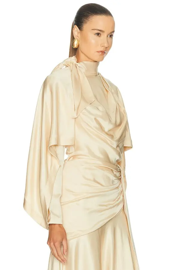 Zimmermann Ascent Draped Blouse