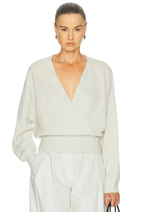 Sablyn Koda Cashmere Wrap Sweater