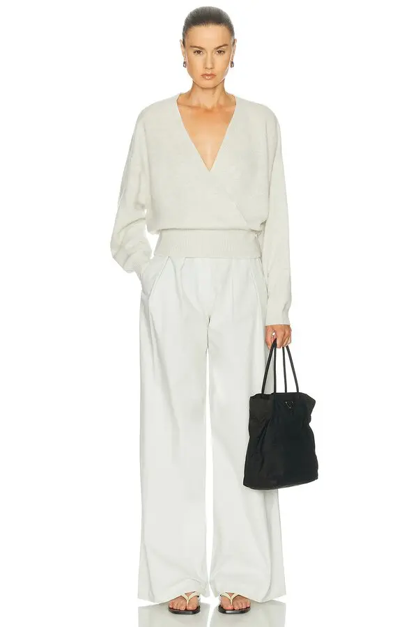 Sablyn Koda Cashmere Wrap Sweater
