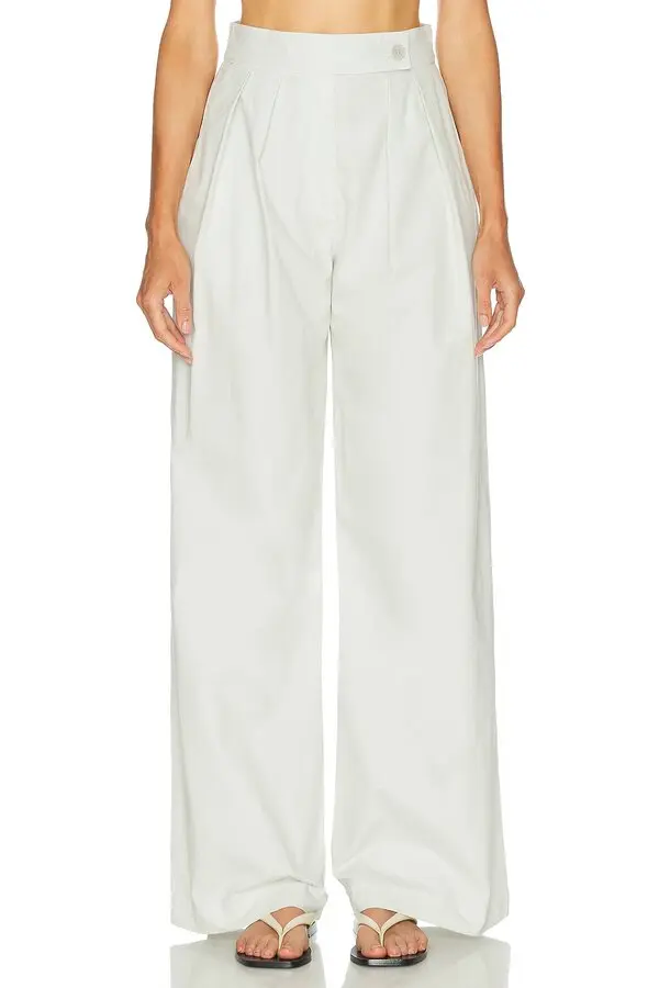 Sablyn Brooke C High Rise Double Pleat Pant