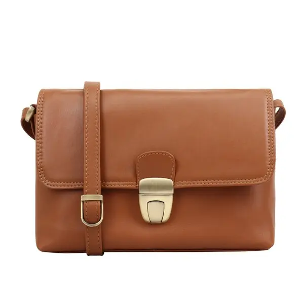 LLOYD BAKER Madurai Leather Crossbody Bag