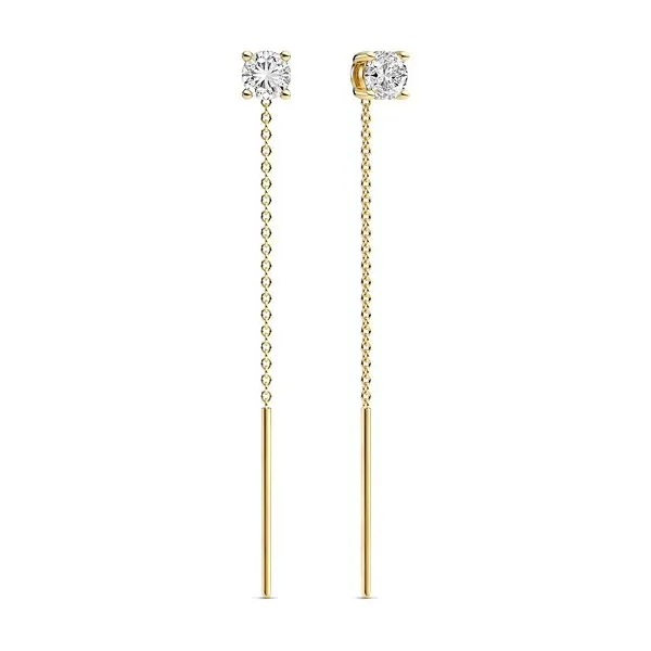 SIF JAKOBS JEWELLERY Princess Uno Earrings - Gold