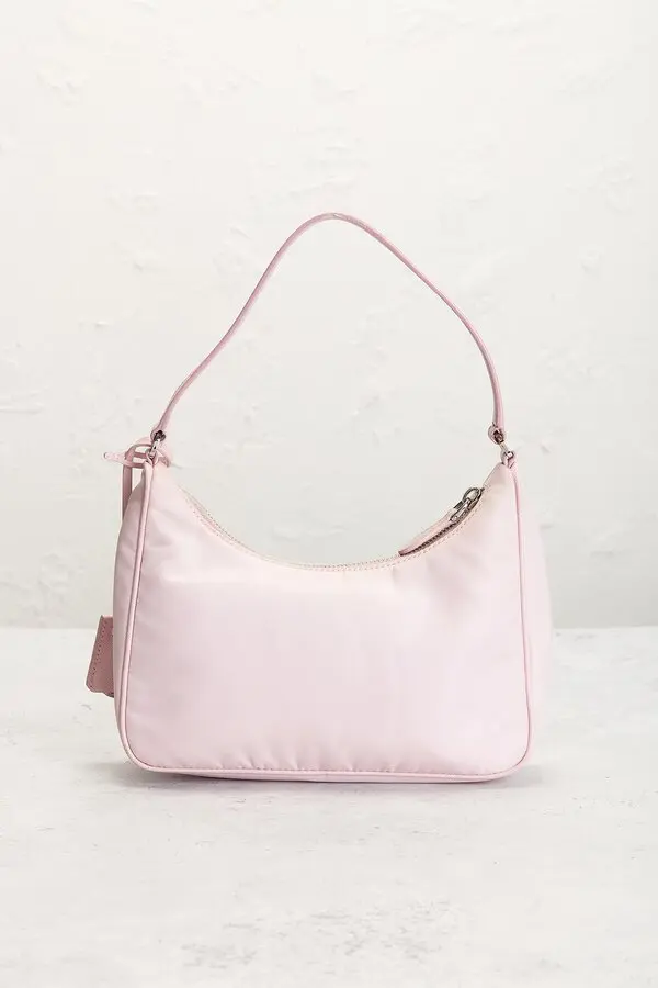 Prada Renew Re-edition Re-nylon Shoulder Bag - Alabaster