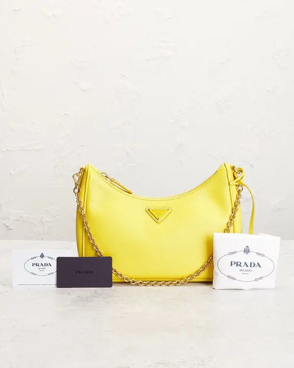 FWRD RENEW Prada Saffiano Re-edition 2005 Shoulder Bag