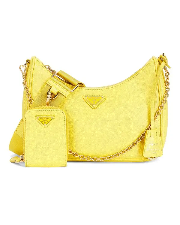 FWRD RENEW Prada Saffiano Re-edition 2005 Shoulder Bag