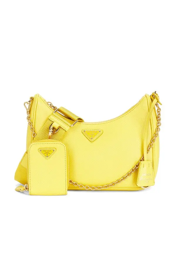 Prada Saffiano Re-edition 2005 Shoulder Bag - Sole
