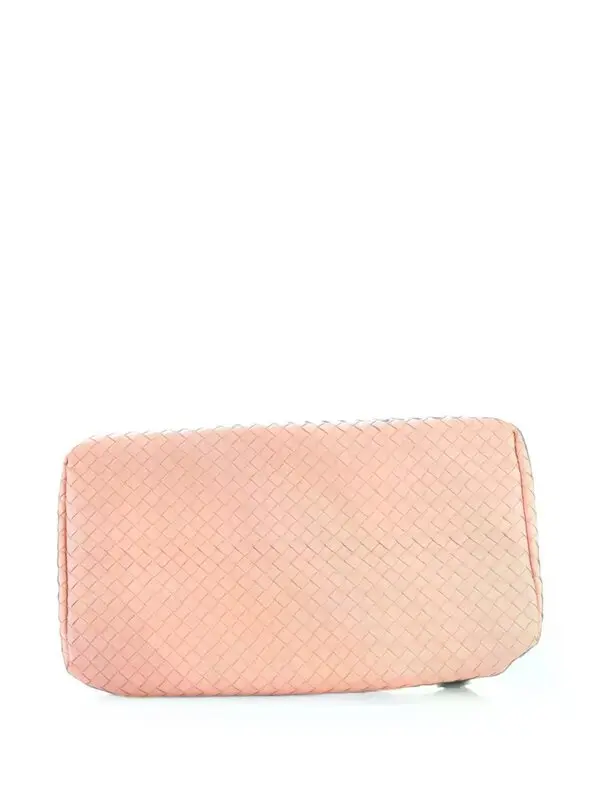 Bottega Veneta Roma Bag Intrecciato Nappa Medium Tote Bag - Pink