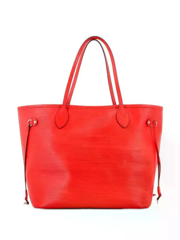 LOUIS VUITTON Neverfull Epi Leather Mm Tote Bag - Red