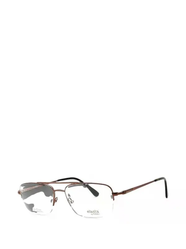 ELASTA Rectangle-frame Glasses