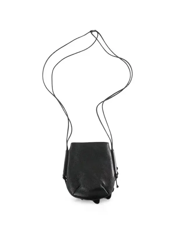 Hereu Floral Embellished Leather Shoulder Bag