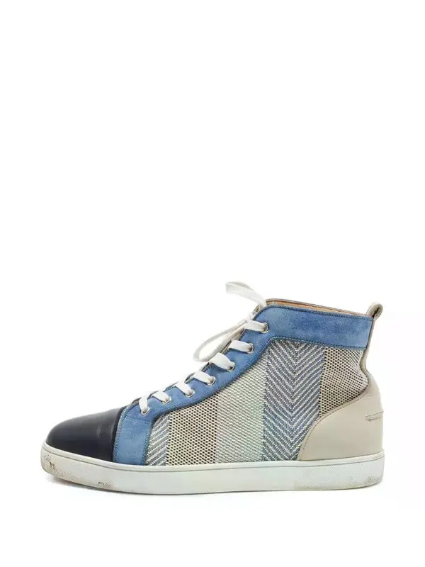 CHRISTIAN LOUBOUTIN Orlato High-top Sneakers - Blue