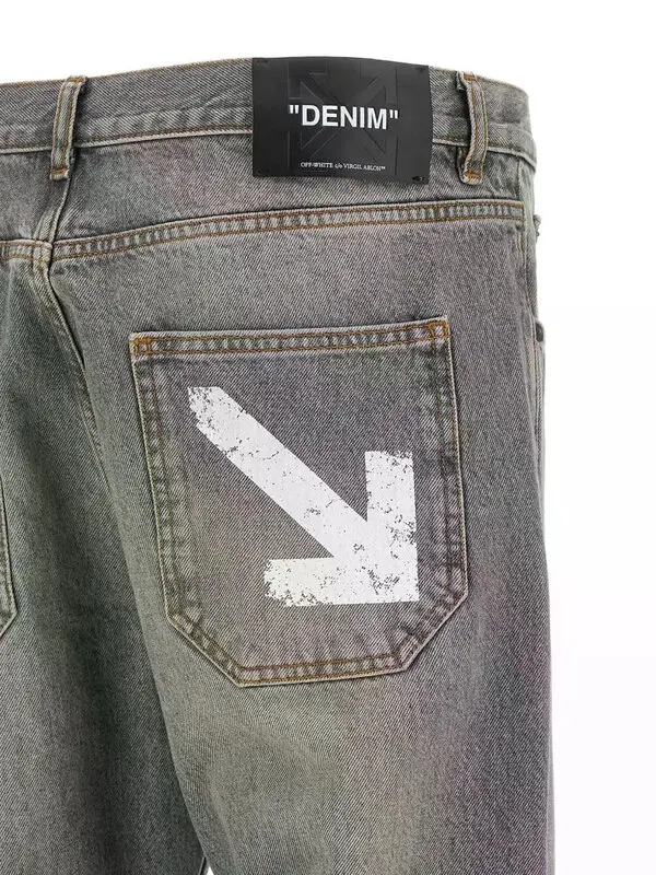 Off-White Logo-print Jeans