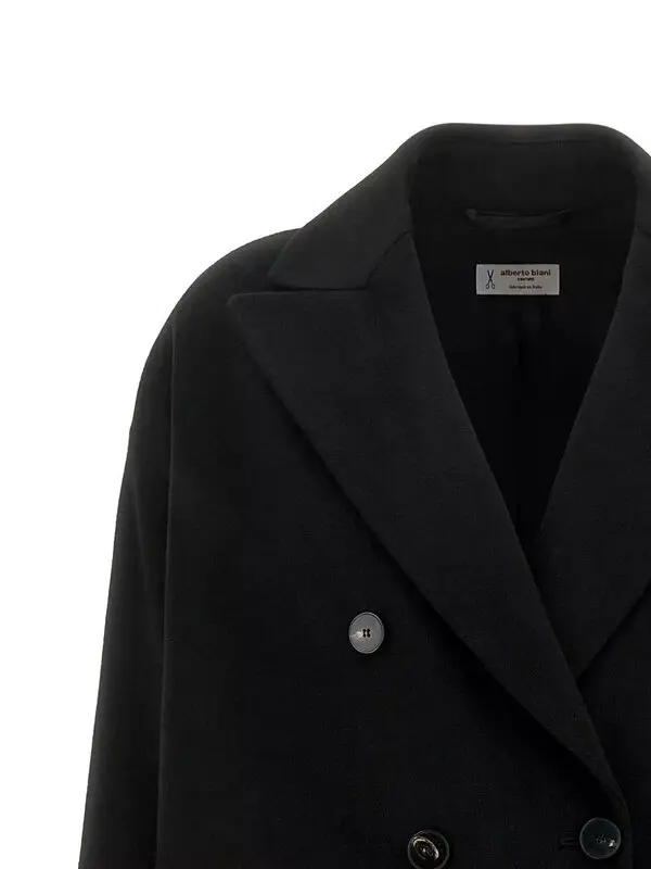 Alberto Biani Peak-lapel Double-breasted Coat
