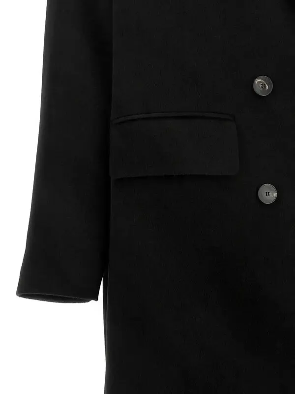 Alberto Biani Peak-lapel Double-breasted Coat