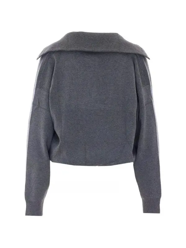 ELEH Layered-effect Cropped Sweater