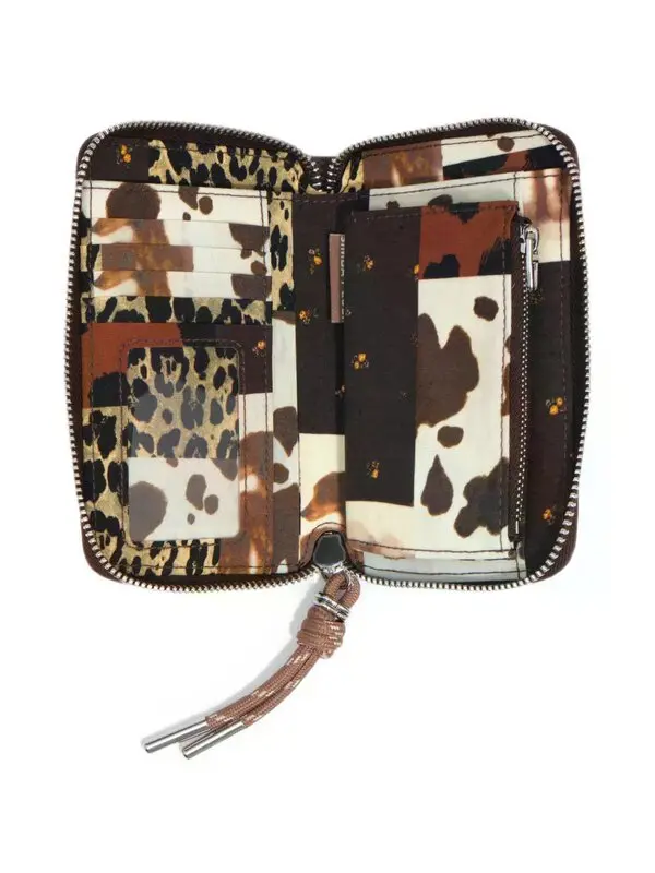 Bimba Y Lola Medium Nylon Mocha Wallet - Brown