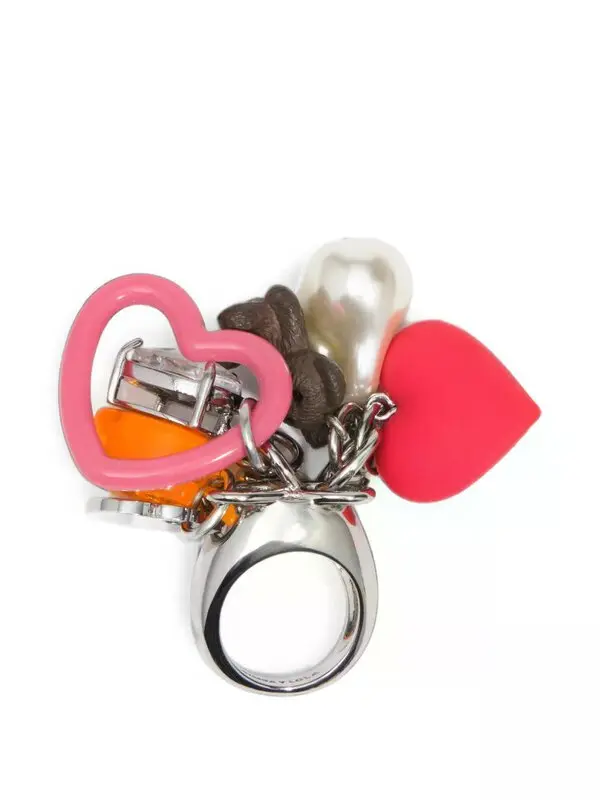 Bimba Y Lola Heart Multicharm Ring