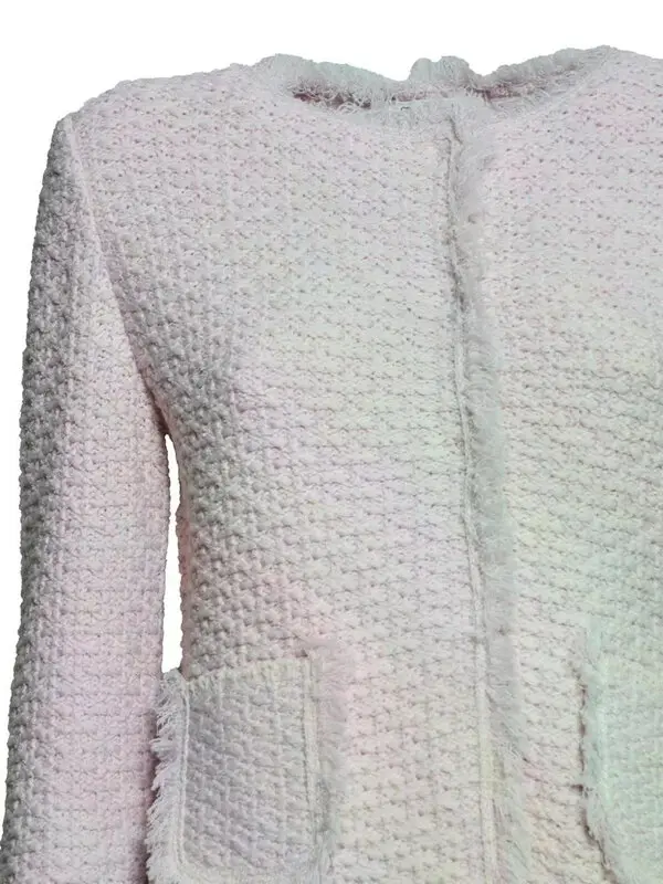 CHARLOTT Fringed Bouclé Jacket