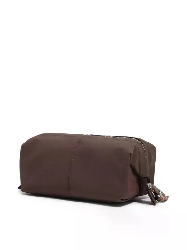Bimba Y Lola Medium Mocha Nylon Make-up Case