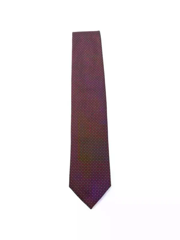 Corneliani Micro-pattern Silk Tie