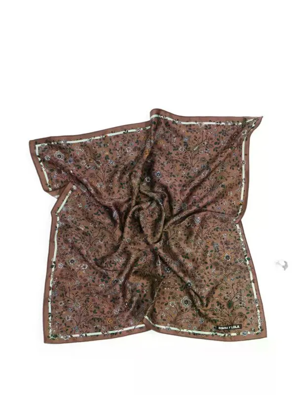 Bimba Y Lola Lace Floral Scarf Charm