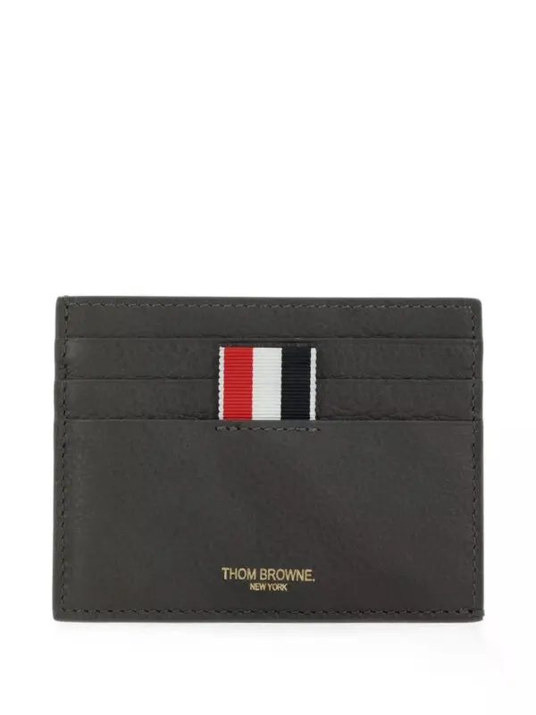 Thom Browne Grained Leather Card Holder