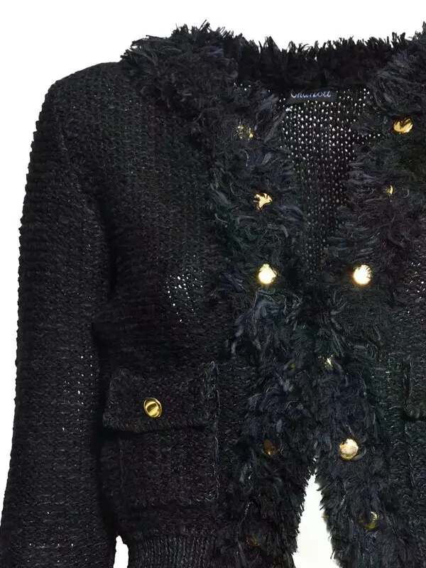 CHARLOTT Fringe-trim Bouclé Jacket