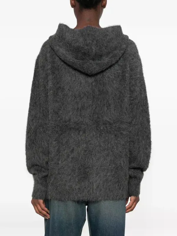 7 For All Mankind Brushed-finish Hooded Jacket