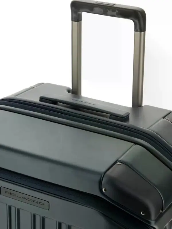 PIQUADRO Large Textured Suitcase