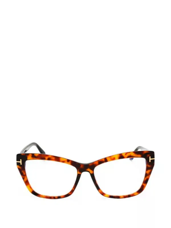 TOM FORD Cat-eye Frame Glasses - Brown
