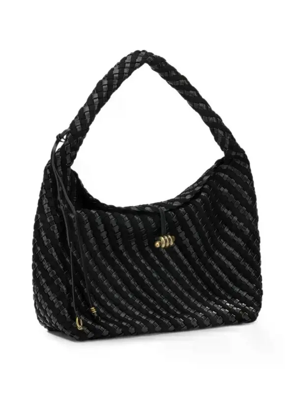 GIANNI CHIARINI Aurelie Woven Leather Shoulder Bag