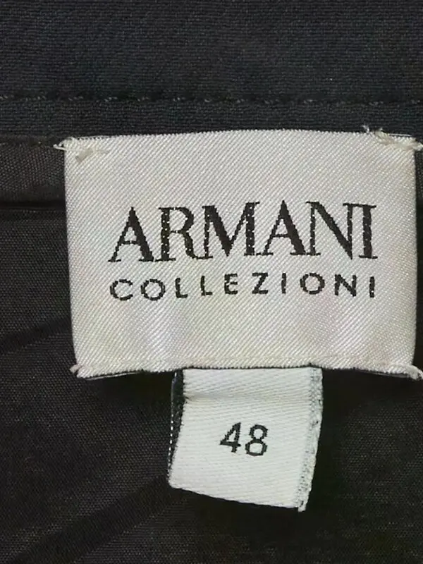 ARMANI Knitted Pencil Midi Skirt