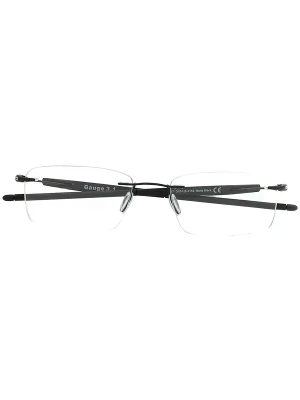 Oakley Square Frame Glasses - Black