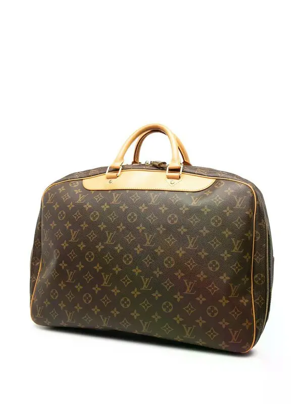 LOUIS VUITTON 1999 Monogram Alize 24 Heures Travel Bag