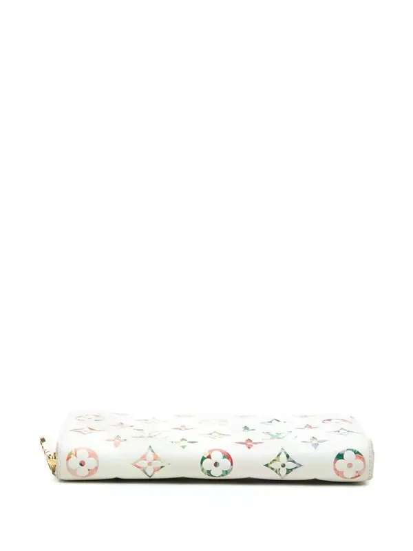 LOUIS VUITTON 2021-2026 Monogram Garden Zippy Wallet Long Wallets
