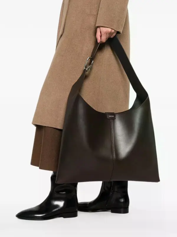 Soeur Cosima Leather Shoulder Bag - Brown