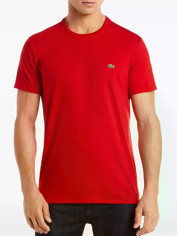 Lacoste Logo-patch Pima Cotton T-shirt