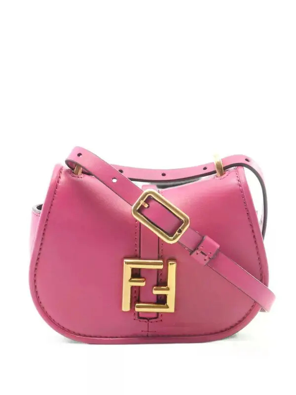 Fendi 2010s Mini Camon Shoulder Bag - Pink